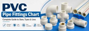 PVC Pipe Fittings Chart Sizes Types Uses Guide 2026